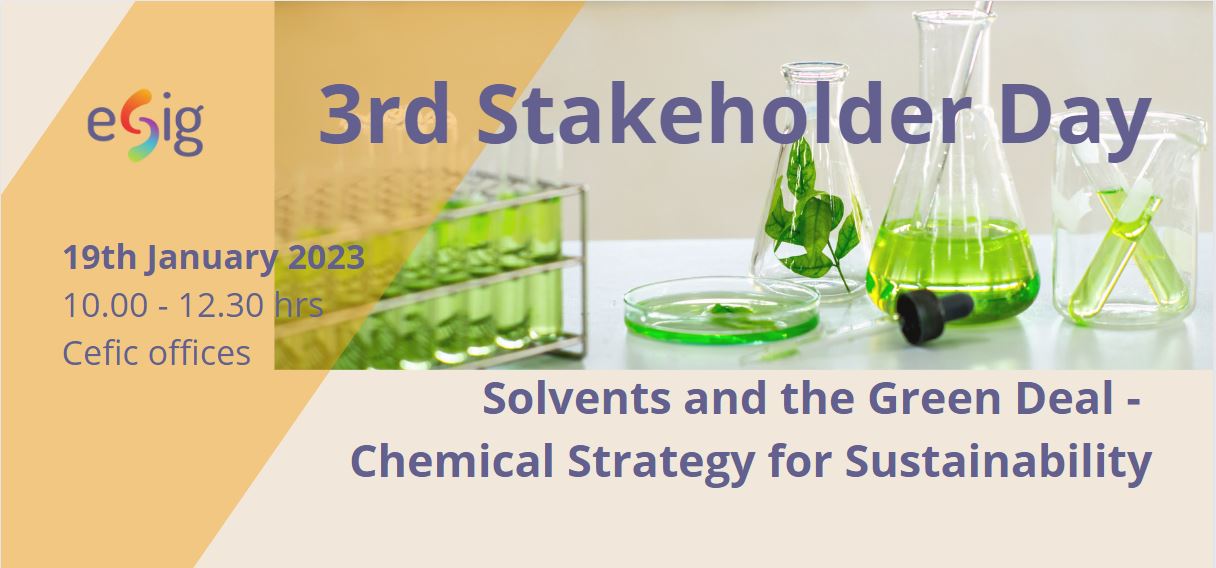 European Solvents Industry Group - ESIG - ESIG European Solvents ...