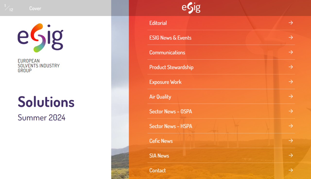 Solutions Newsletter - Summer 2024 - ESIG